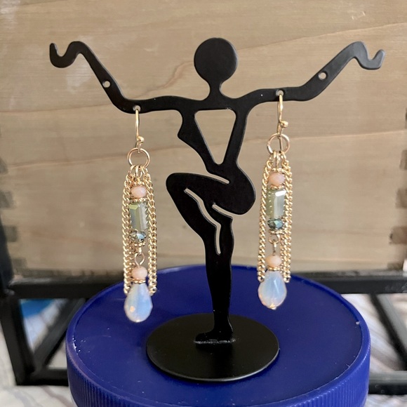 INC International Concepts | Jewelry | Lovely Chains And Beaded Dangle ...